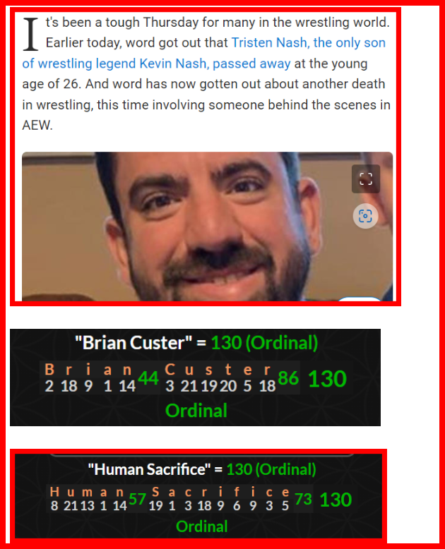 AEW’s lead video engineer, Brian Muster, has suddenly passed away ...