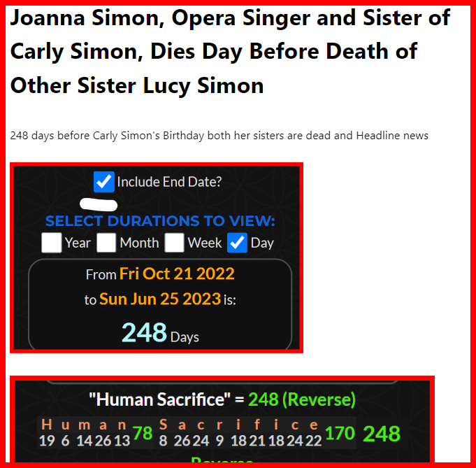 Joanna Simon, Opera Singer and Sister of Carly Simon, Dies Day Before ...
