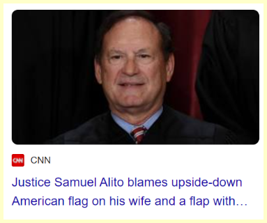 An American flag was photographed hanging upside down at the Virginia ...