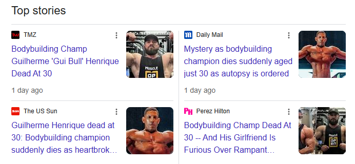 Mystery as bodybuilding champion dies suddenly aged just 30. Is it ...